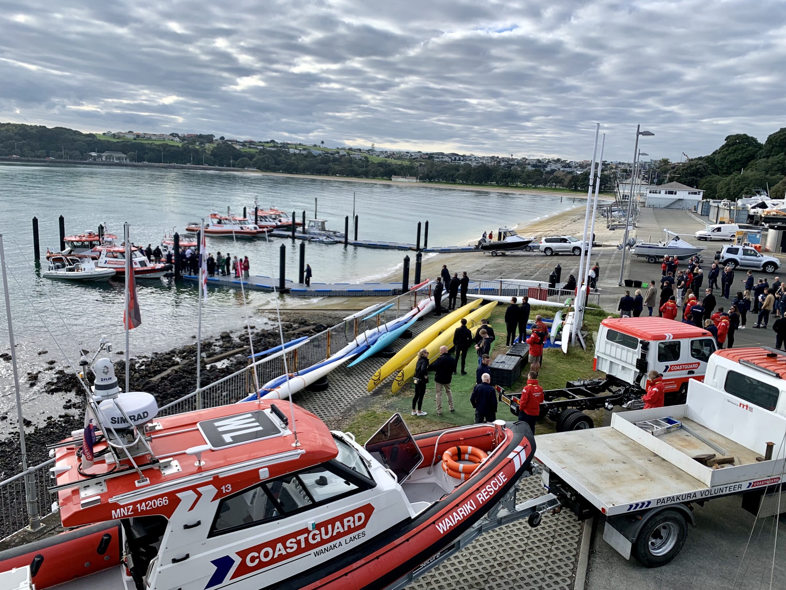 Coastguard NZ boats blessed at Hyundai Marine Sports Centre - Akarana ...