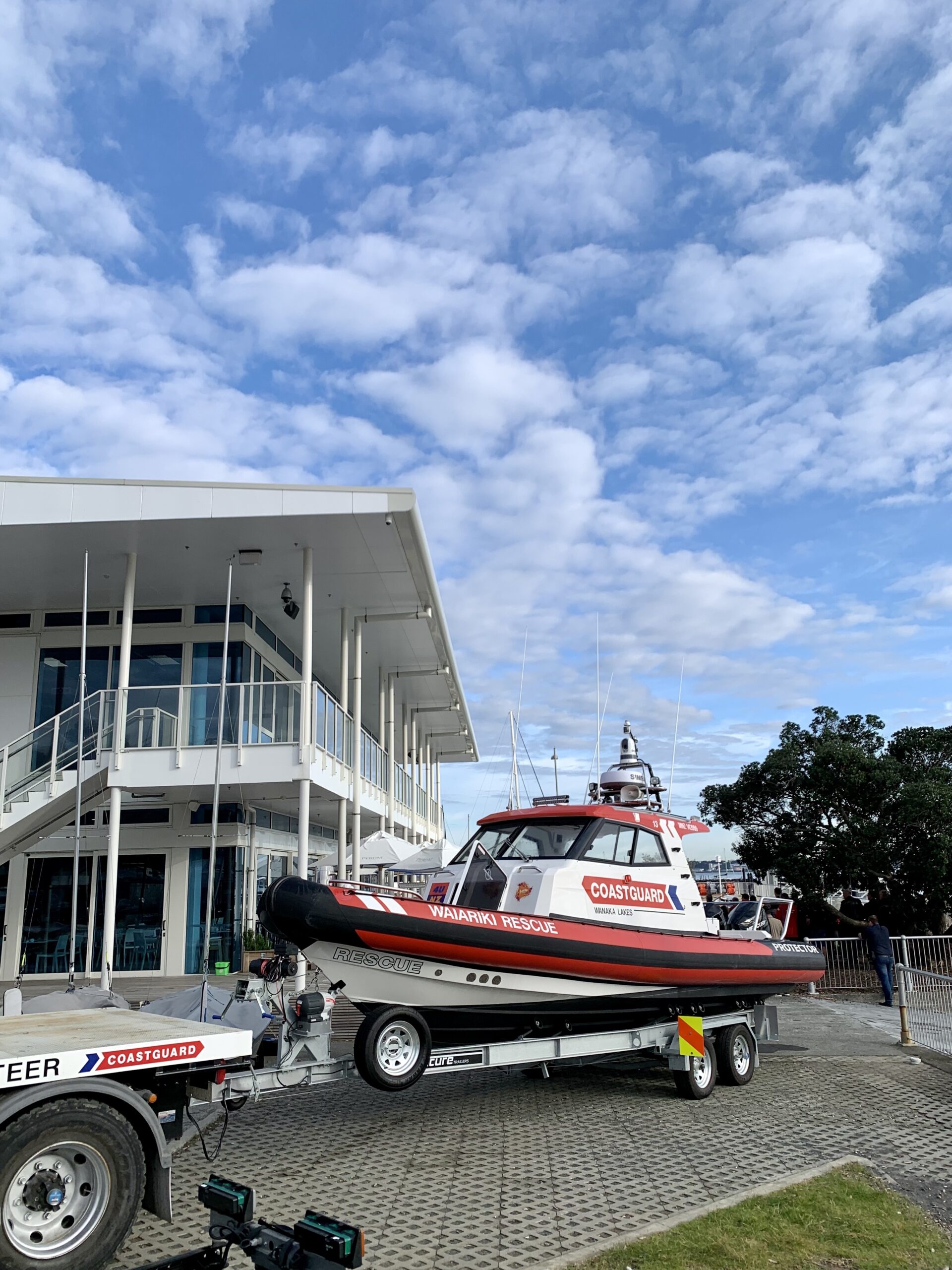 Coastguard NZ boats blessed at Hyundai Marine Sports Centre - Akarana ...