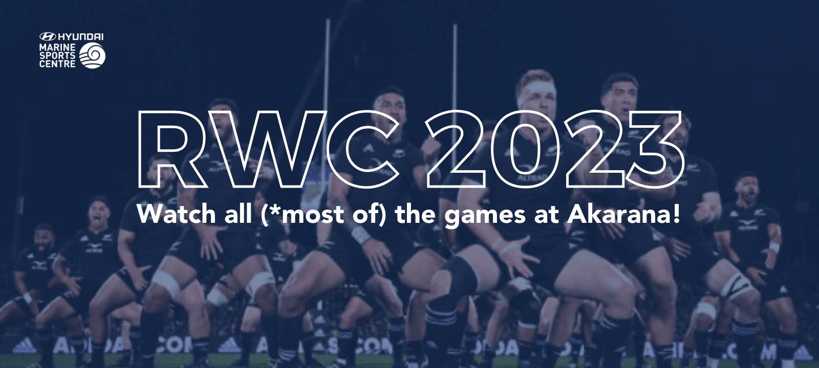 RWC 2023 at Akarana - Akarana Marine Sports Centre